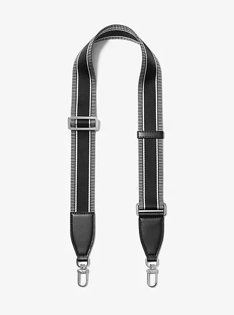 Michael Kors Striped Nylon Bag Strap