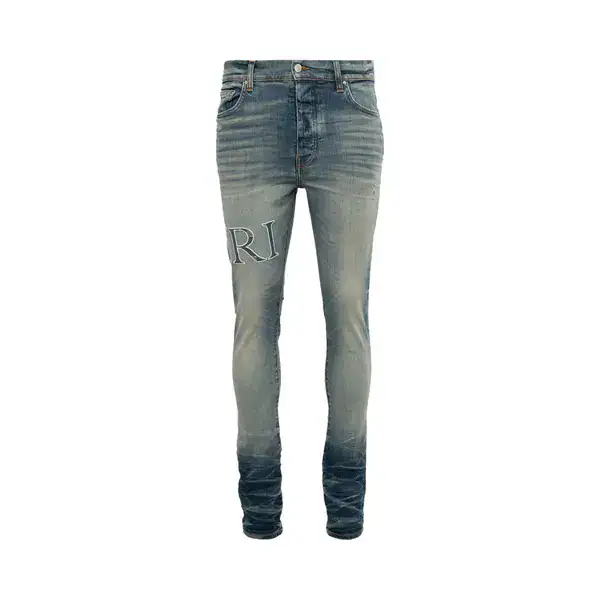 Jean Amiri Core Logo - Taille 38 - Bleu Denim Skinny - Neuf Avec étiquettes - Homme
