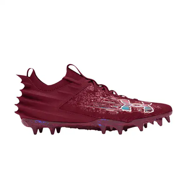 Ua Blur Cleats Ua Spotlight Suede Mc Red Under Armour Spotlight
