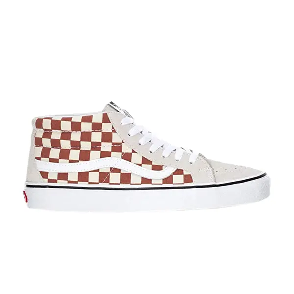 VANS Sk8-mid Reissue '2-tone Checker - Brown