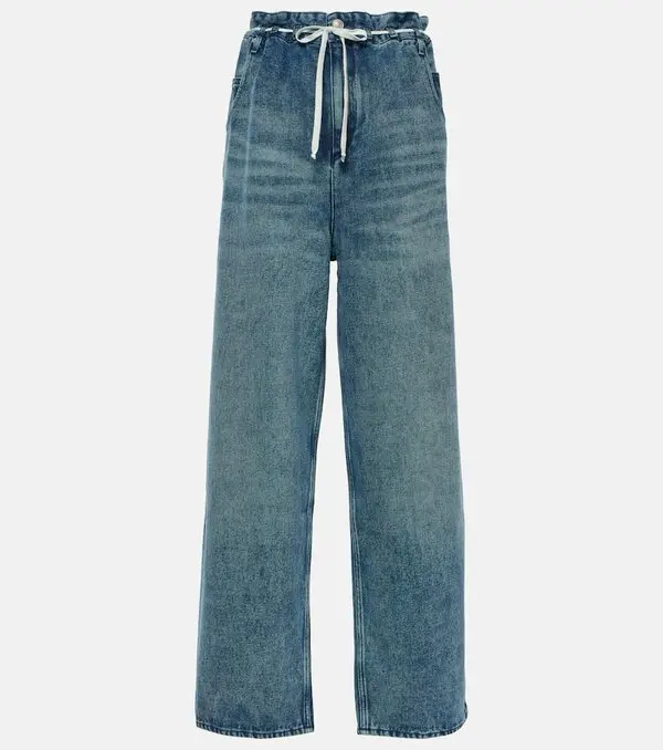 Isabel Marant Jordy Wide-leg Jeans - Blue