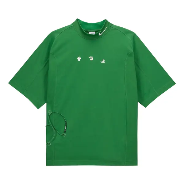 Nike X Off-white Short-sleeve Top 'kelly /white - Green