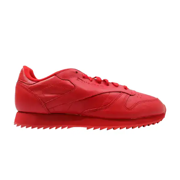 REEBOK Classic Leather Ripple Mono 'scarlet - Red | Editorialist