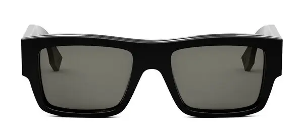 Fendi Fe 40118 I 01a Flattop Sunglasses - Grey | Editorialist display picture 1