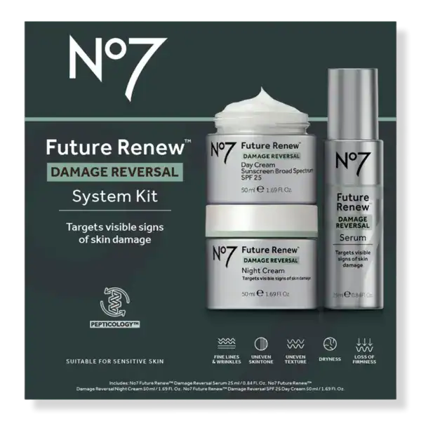 NO7 Future Renew Damage Reversal Skincare System - One-color | Editorialist