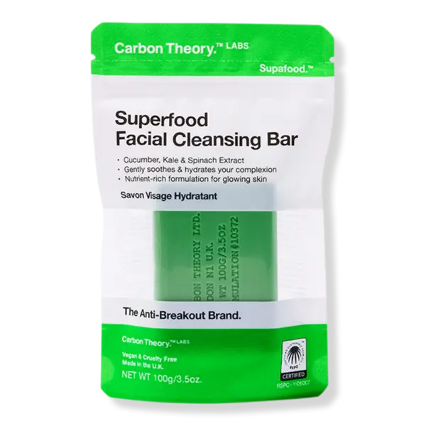 CARBON THEORY. Superfood Facial Cleansing Bar