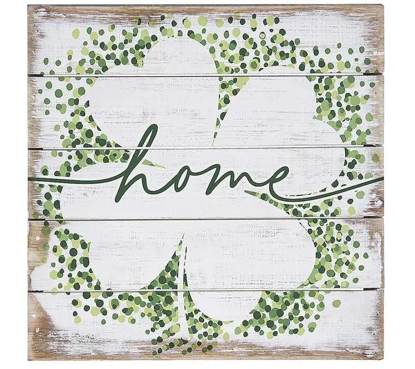 SINCERE SURROUNDINGS 8' Home Clover Dots Pallet Petite