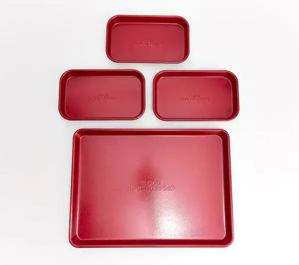 GOOD HOUSEKEEPING 4-piece Essential Baking Sheet Pan Set - One-color ...