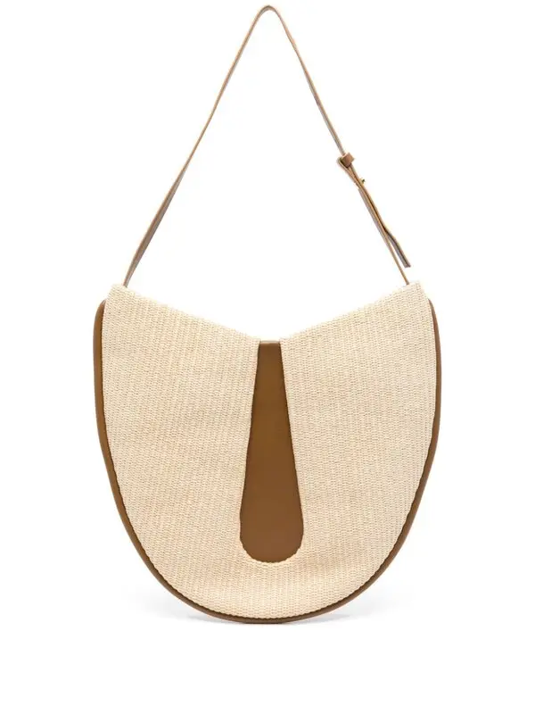 THEMOIRE Interwoven Panelled Shoulder Bag