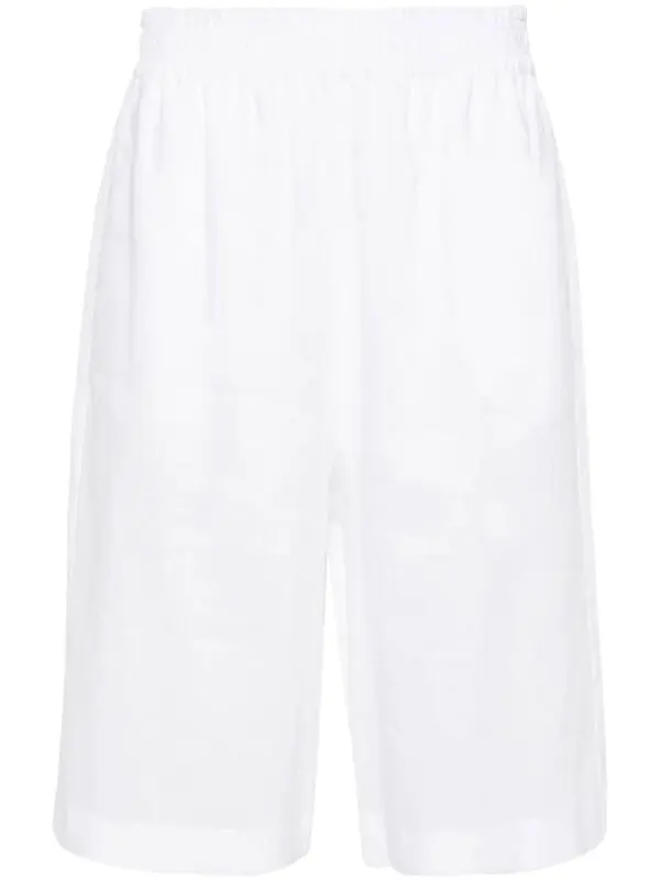 Fabiana Filippi Linen Knee-length Shorts