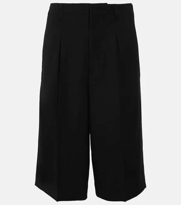 Ami Bermuda Shorts - Black