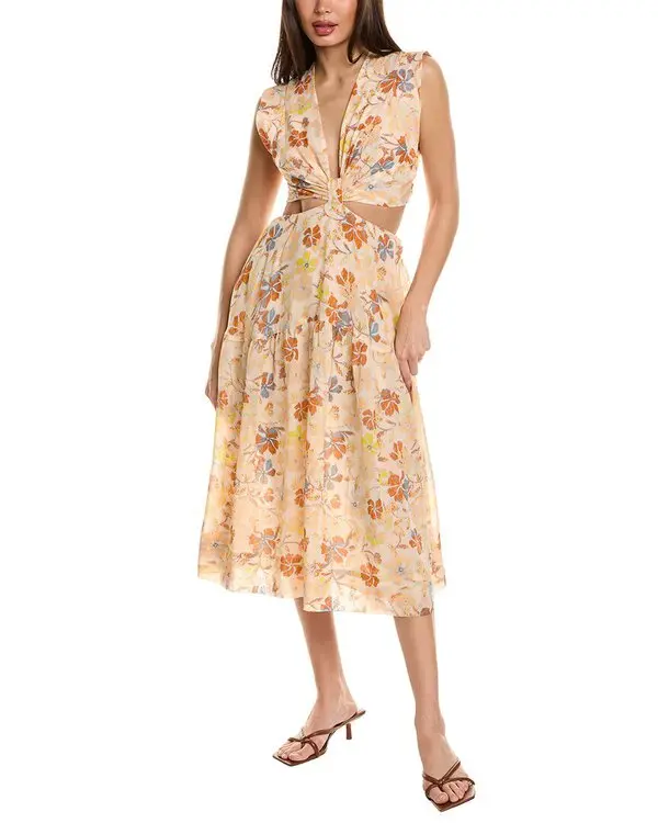 Buy Joie Maeve B Silk Dress - Orange At 68% Off | Editorialist