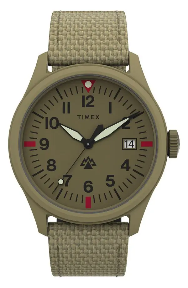 Timex® Timex Expedition North Traprock Recycled Textile Strap Watch ...