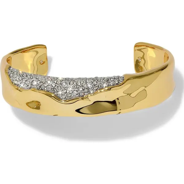 Alexis Bittar Solanales Crystal Cuff Bracelet - Crystals/gold