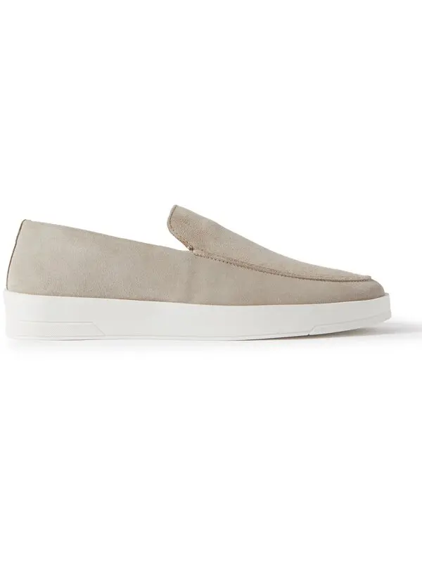 Mr P. Peter Suede Loafers - Neutrals