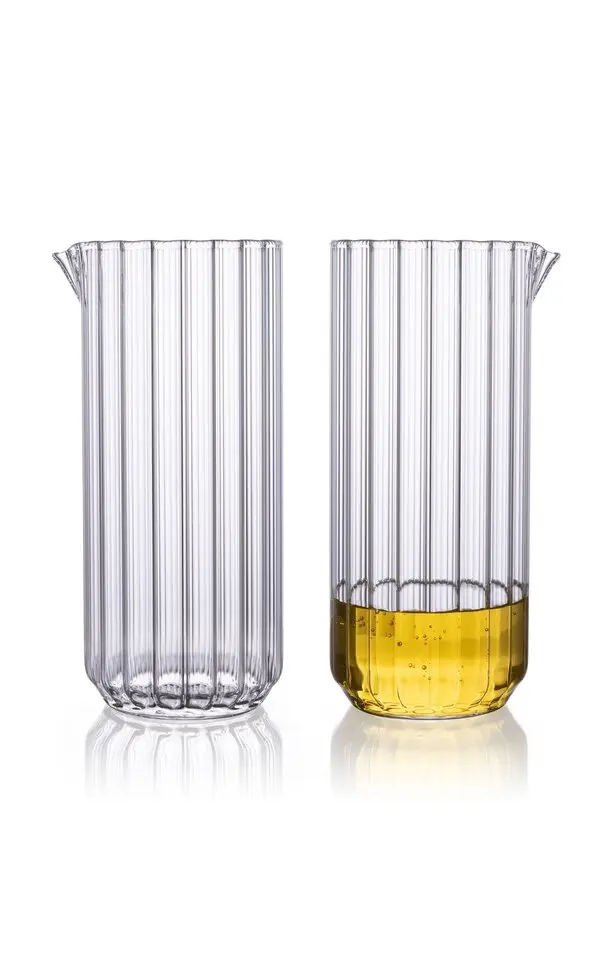 FFERRONE Dearborn Large Glass Carafe - Clear | Editorialist