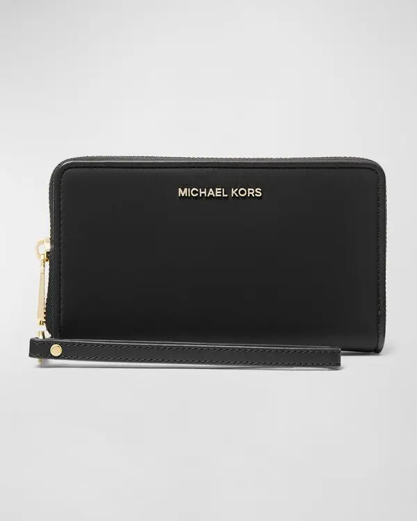 Michael Kors Jet Set Large Flat Phone Case - Black