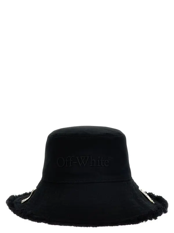 Buy Off-White Over' Bucket Hat - Black At 33% Off | Editorialist