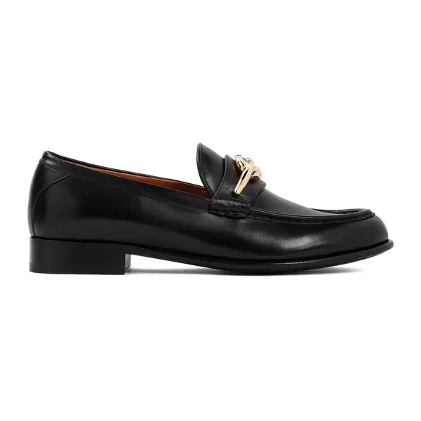 Buy Valentino Garavani Loafer Vlogo Gate - Black At 33% Off | Editorialist