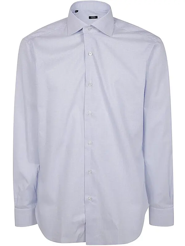 BARBA NAPOLI Neck Shirt - White
