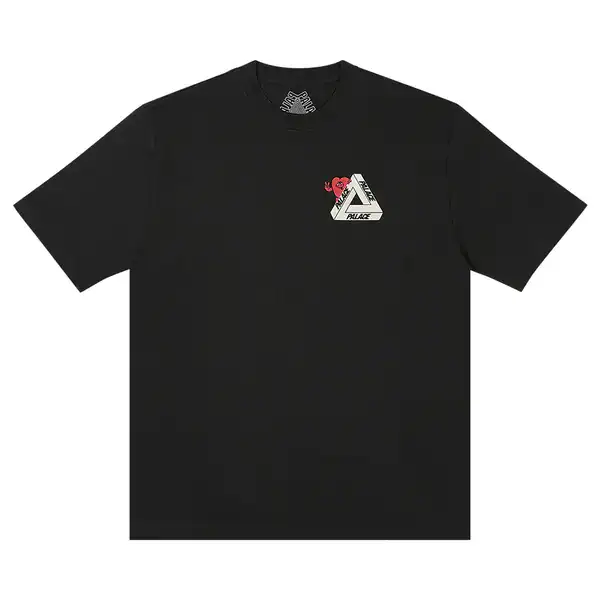 Palace TRI-HEARTS T-SHIRT 【M】 Palace Tri-Hearts T-shirt Navy - Sneakerzone