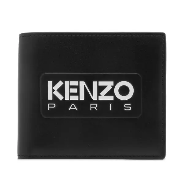 Kenzo Logo Wallet - Black | Editorialist