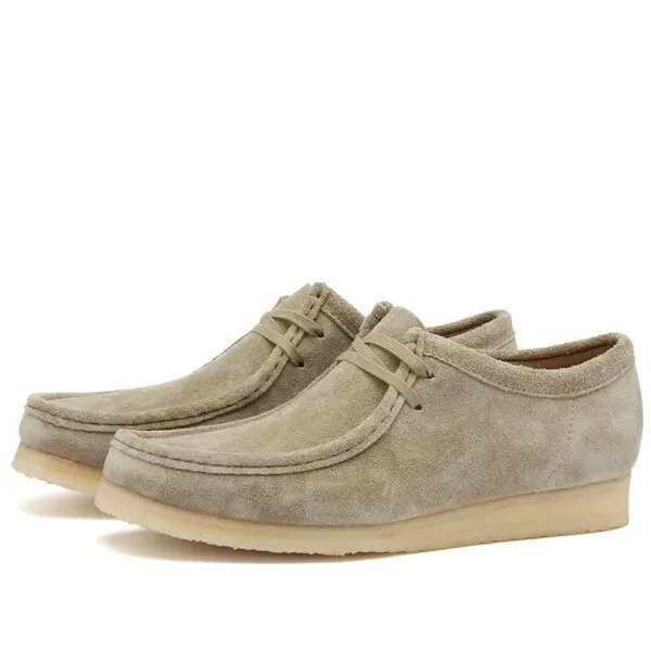 Clarks Wallabee - Pale Grey Suede | Editorialist