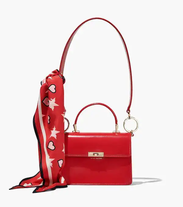 Marc Jacobs The Downtown Shoulder Bag - True Red | Editorialist