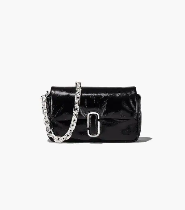 Marc Jacobs The J Marc Mini Pillow Bag Black Editorialist