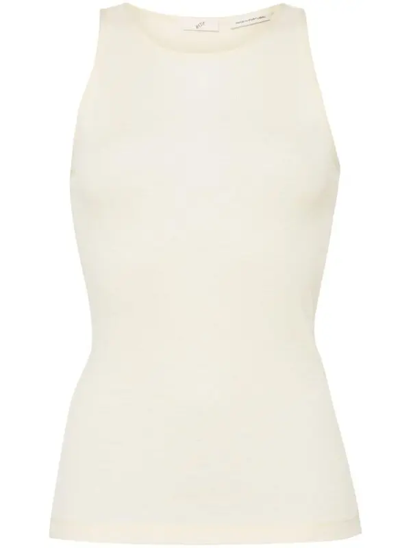 Bite Studios Fine-knit Wool Top - Neutrals