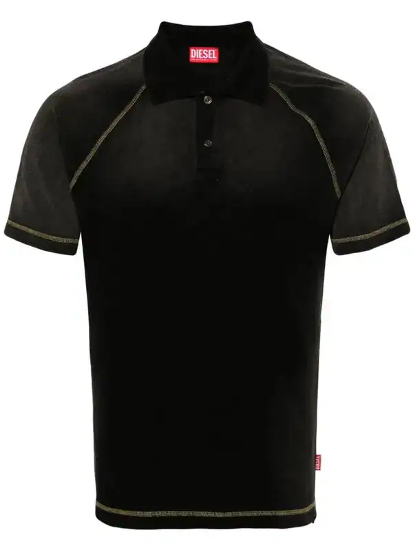 トップス DIESEL T-Rasmith cotton polo shirt Diesel® T-Rasmith Cotton Polo Shirt In Grey - 61% Off | Editorialist