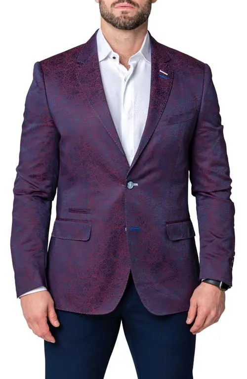 MACEOO Socrates Moxy Sport Coat - Blue Multi