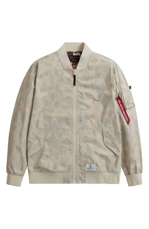 Alpha Industries L-2b Packaway Water Resistant Bomber Jacket ...