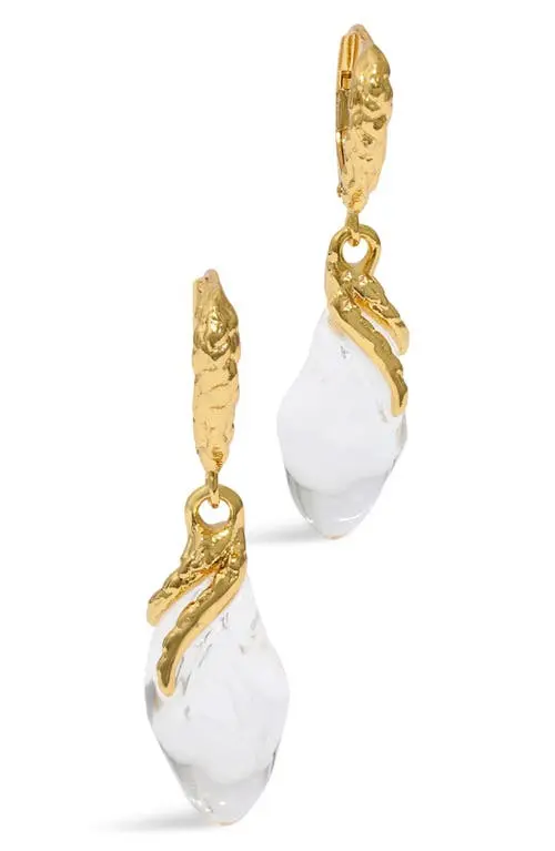 Alexis Bittar Liquid Vine Lucite® Raindrop Earrings