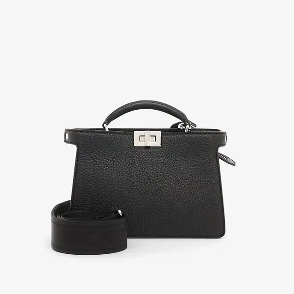 Fendi Peekaboo Iseeu Xcross Bag - Black