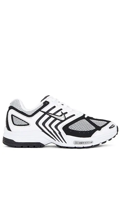 Nike Air Peg 2k5 - White  Metallic Silver  & Black