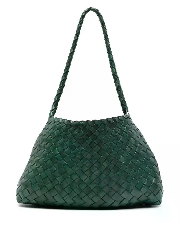Dragon Diffusion Rosanna Leather Shoulder Bag - Green