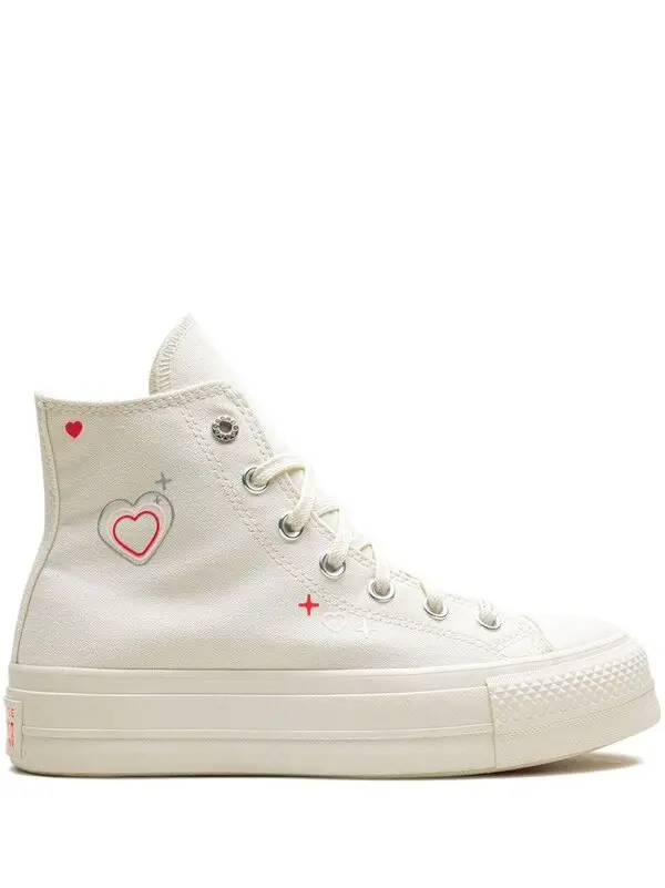 CONVERSE Chuck Taylor All Star Lift Platform High Y2k Heart Sneakers