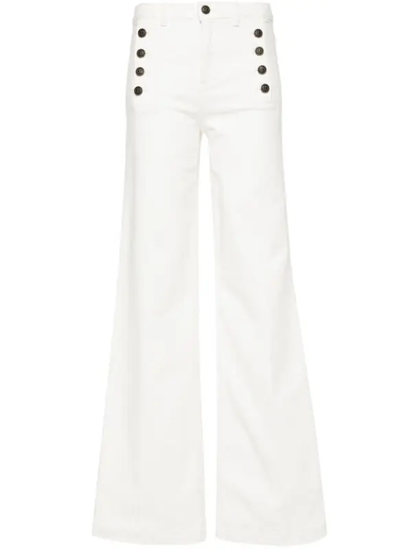 TWINSET High-rise Flared Jeans