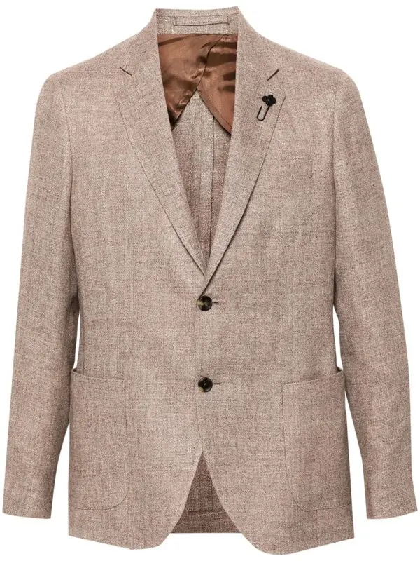 LARDINI Special Single-breasted Blazer