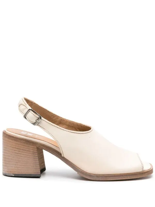 Moma Square-toe Slingback Sandals