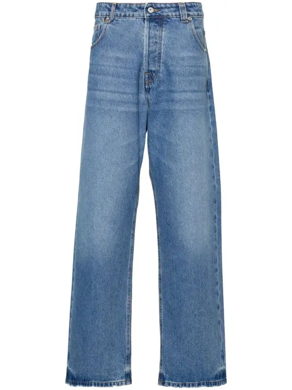 Jacquemus Le De Nîmes Wide-leg Jeans - Blue