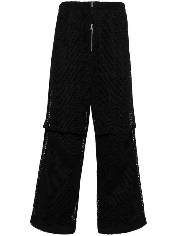 JIL SANDER Layered Open-knit Trousers