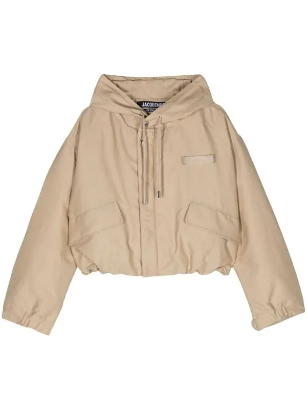 Jacquemus La Parka Courte Caraco Jacket - Neutrals