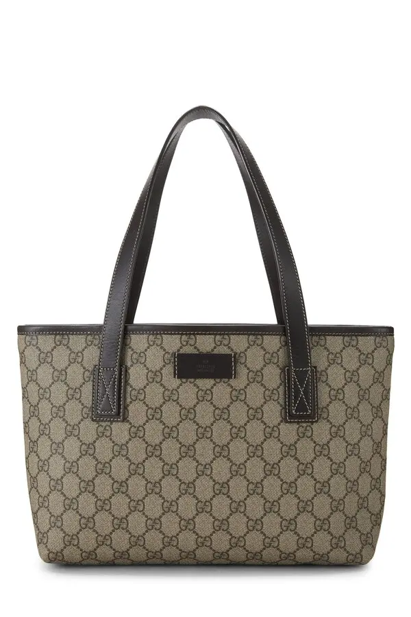 Gucci Original Gg Supreme Canvas Tote Bag - Beige