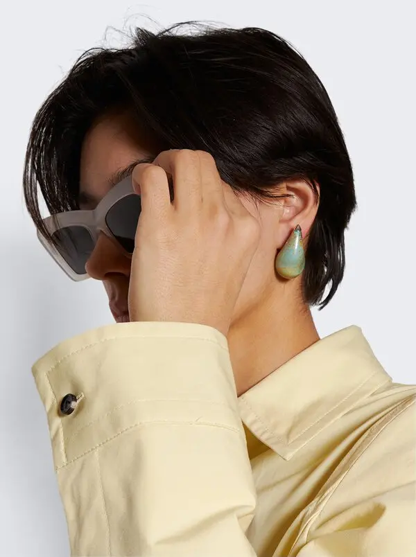 Bottega Veneta Pear Drop Earrings