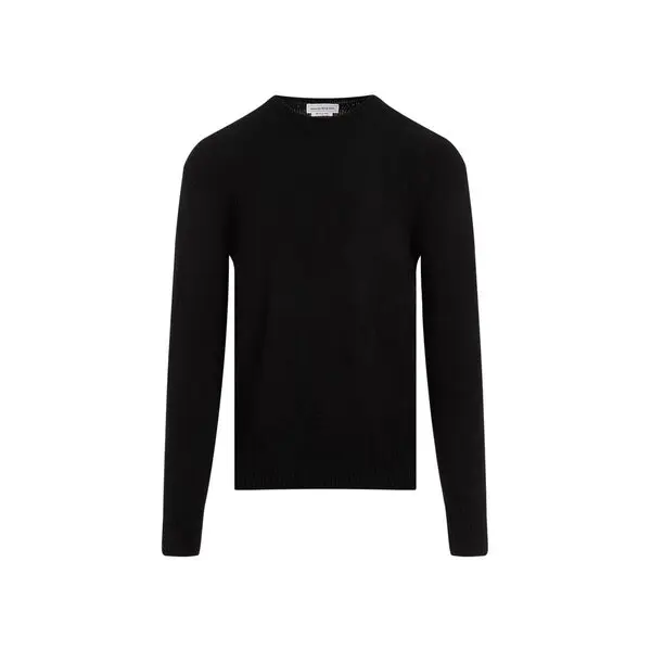 Alexander McQueen Cotton Pullover With Skull Pattern