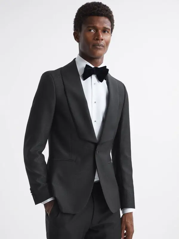 OSCAR JACOBSON Slim Fit Single Breasted Blazer