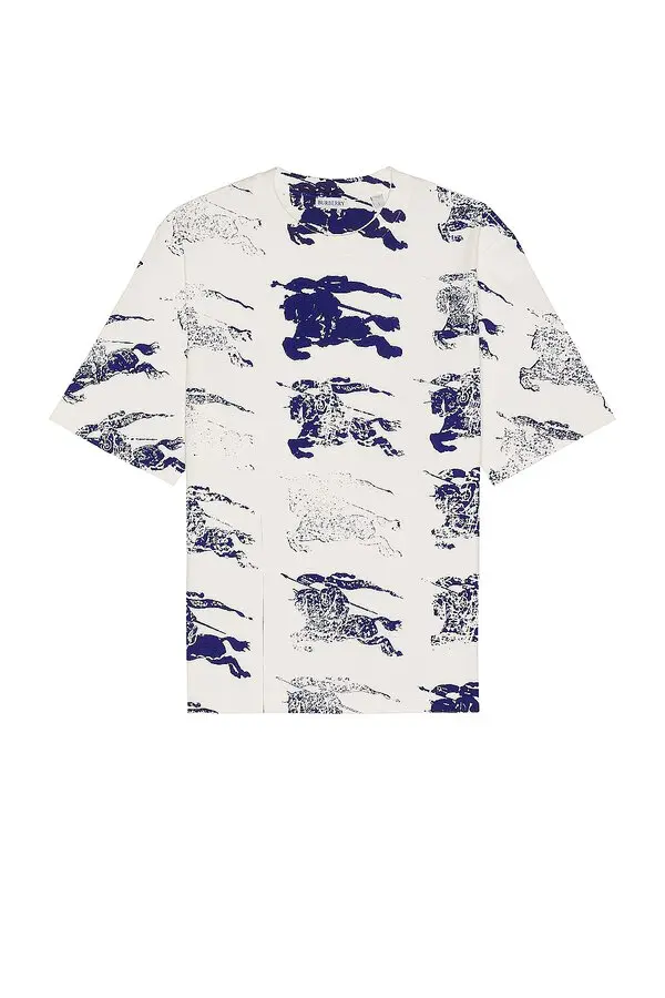 Burberry Graphic Tee In White