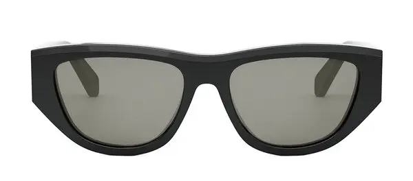 Celine Monochroms Cl40278u 01a Cat Eye Sunglasses - Grey | Editorialist